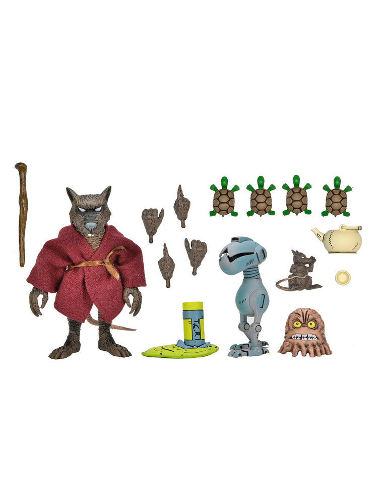 TMNT - SPLINTER MIRAGE COMICS 7" ACTION FIGURE – NECA Online