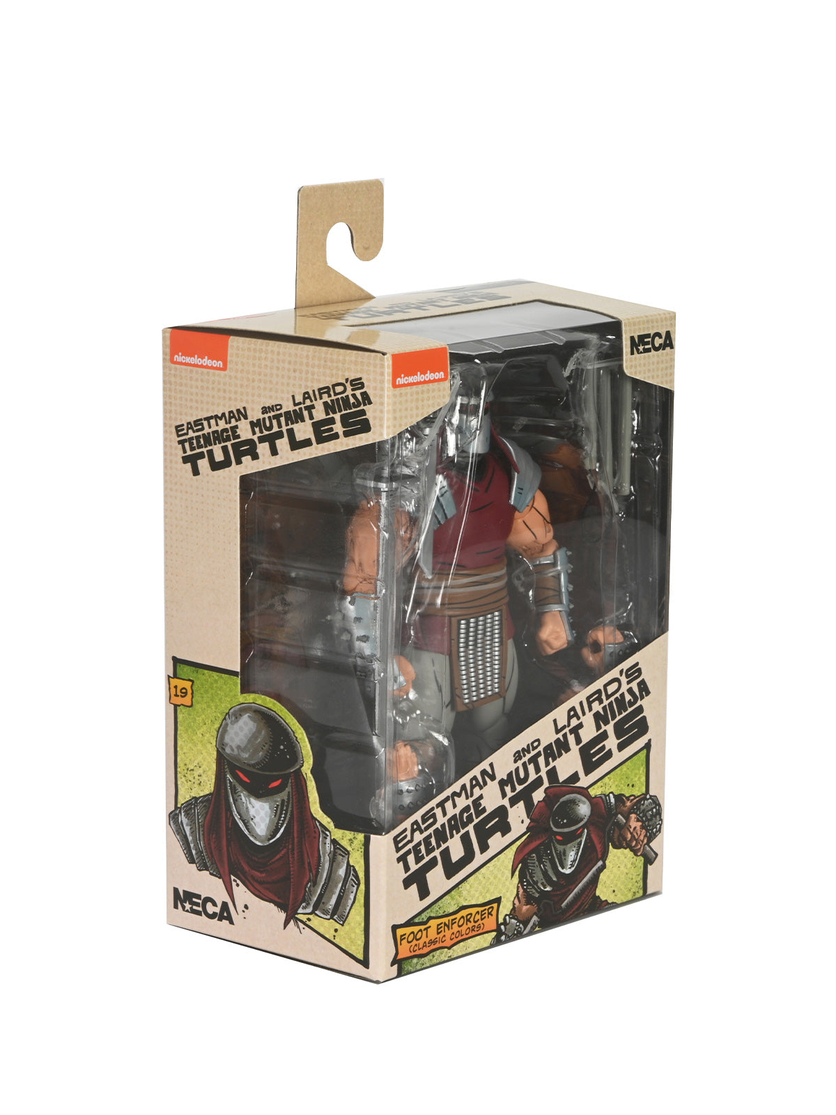 TMNT FOOT ENFORCER (CLASSIC COLORS) MIRAGE COMICS 7″ SCALE ACTION FIGU ...